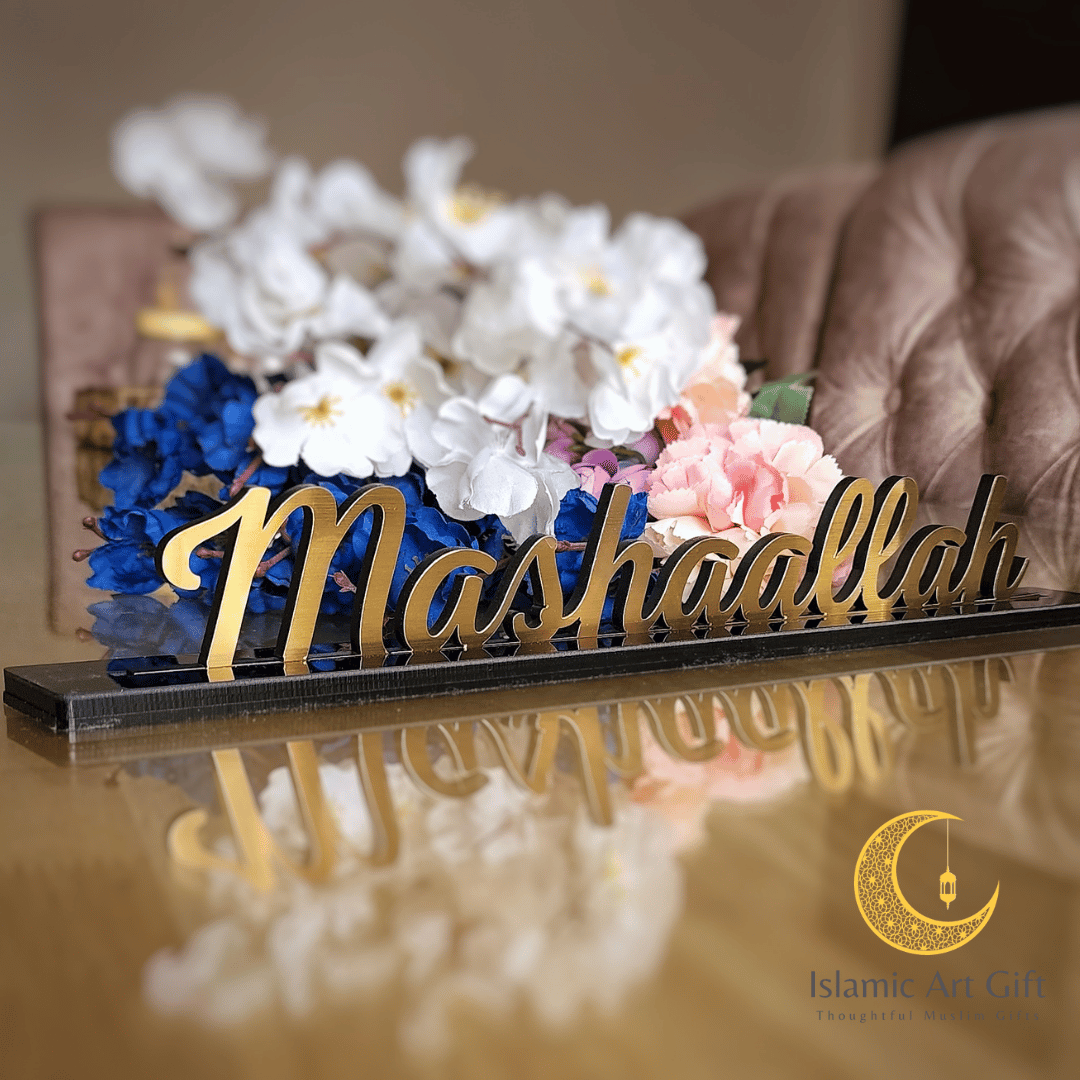 MASHA ALLAH Table Art Decor – Make My Thingz