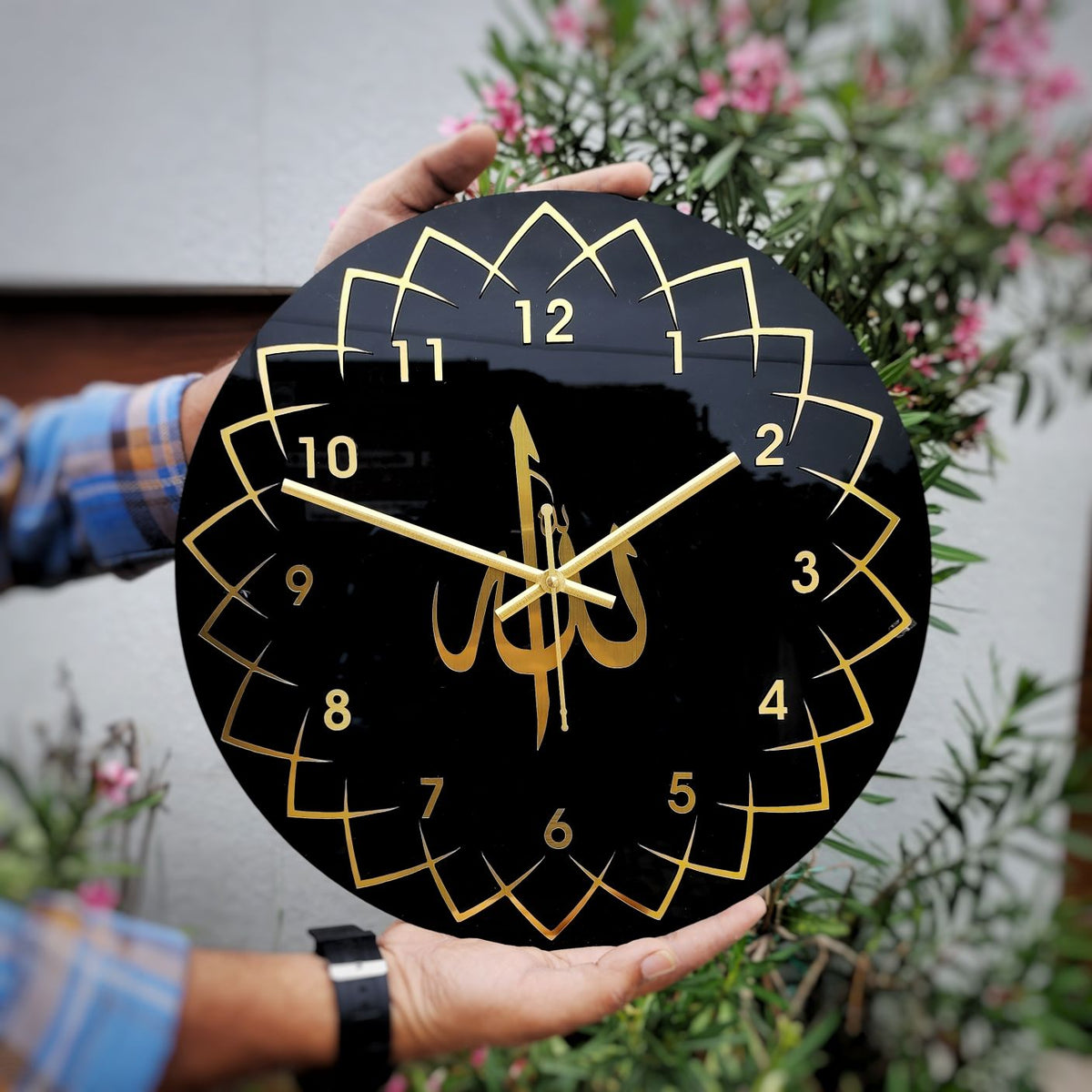ALLAH wall clock - Premium Islamic Wall Clock – Make My Thingz