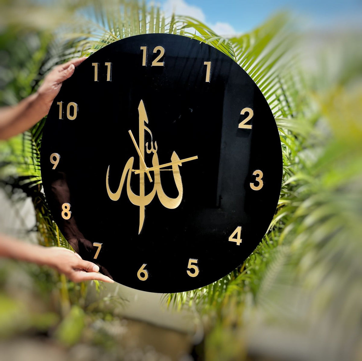 ALLAH wall clock - Islamic Wall Clock – Make My Thingz