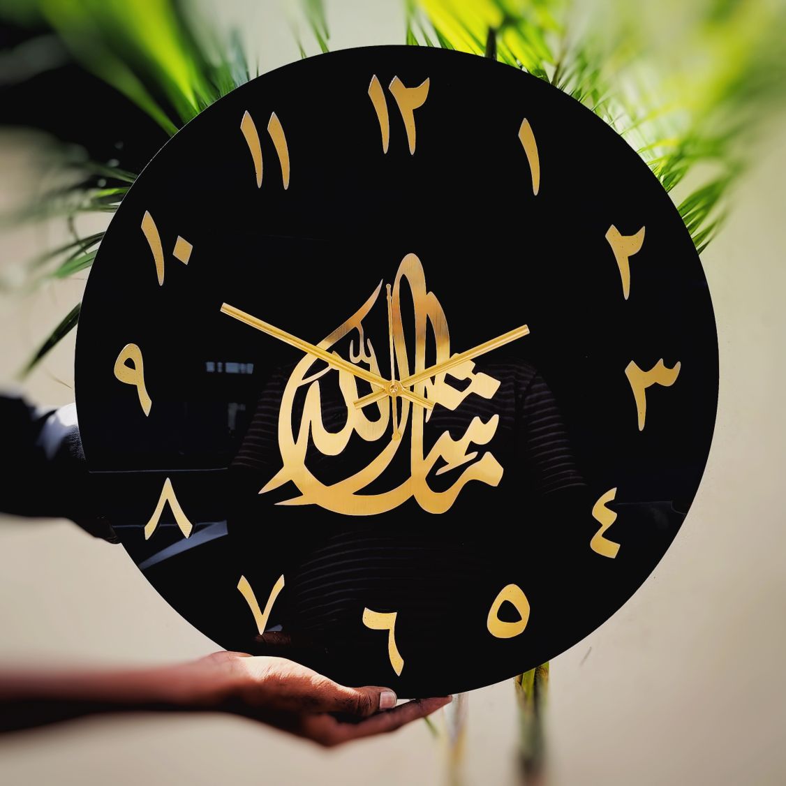 MASHA ALLAH wall clock - Islamic Wall Clock Arabic Letters – Make My Thingz